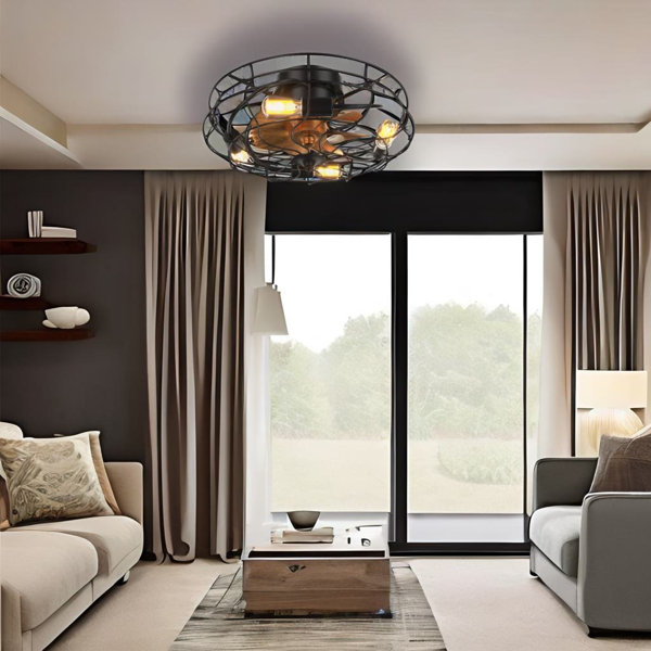 Williston Forge Josian 20'' Ceiling Fan with LED Lights | Wayfair