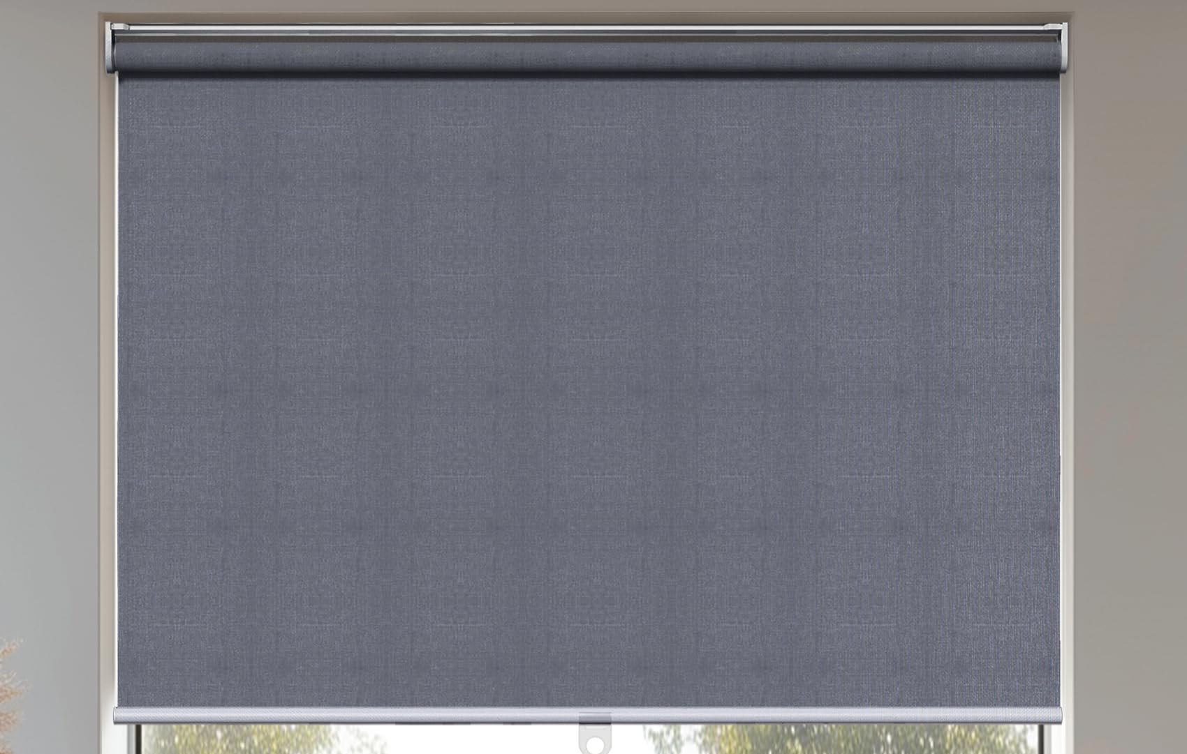 Symple Stuff 100% Blackout Roller Window Shades, Free Stop Pull Down ...