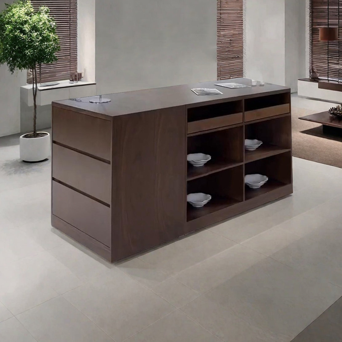 Beicang Home Fashion Retro Style Display Cabinet | Wayfair