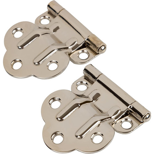 Nickel Cabinet Hinges You'll Love | Wayfair