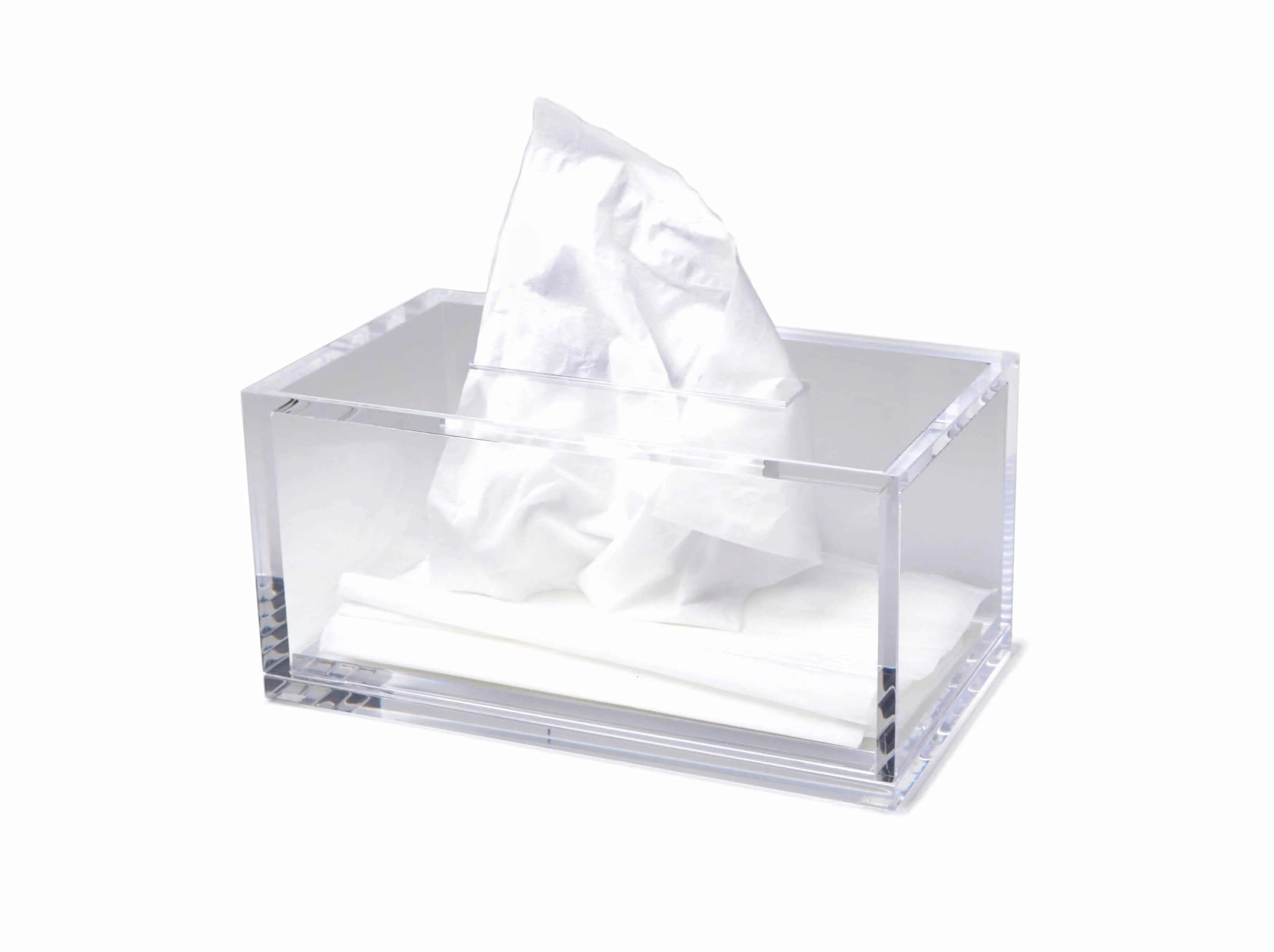 Mike + Ally Lucite Clear Long Tissue Box | Wayfair