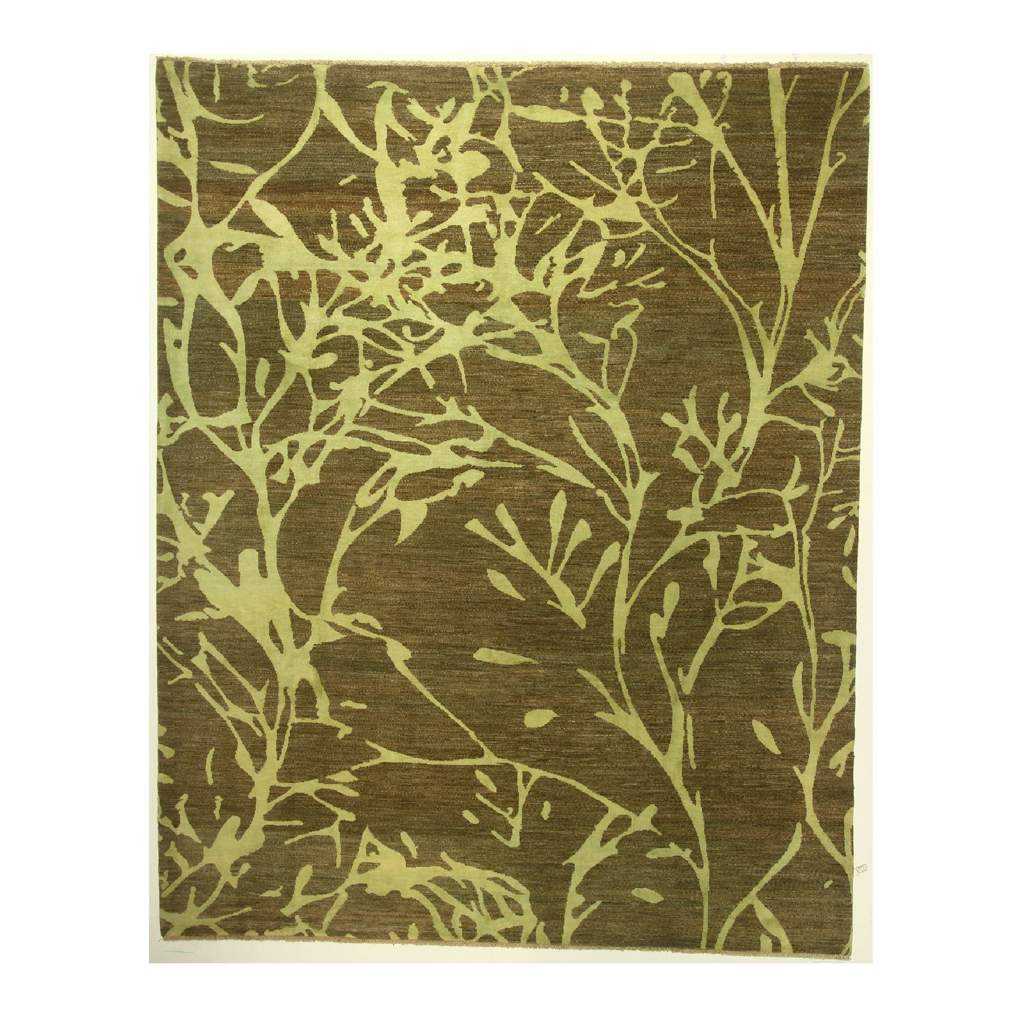 String Matter Hand Knotted Abstract Rug | Wayfair