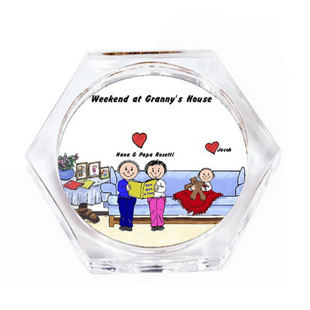 Printed Perfection Personalized Grandma & Grandpa, 1 Child Drink ...