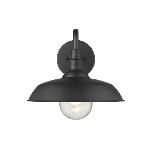 Gracie Oaks Sussman Steel Wall Light & Reviews | Wayfair