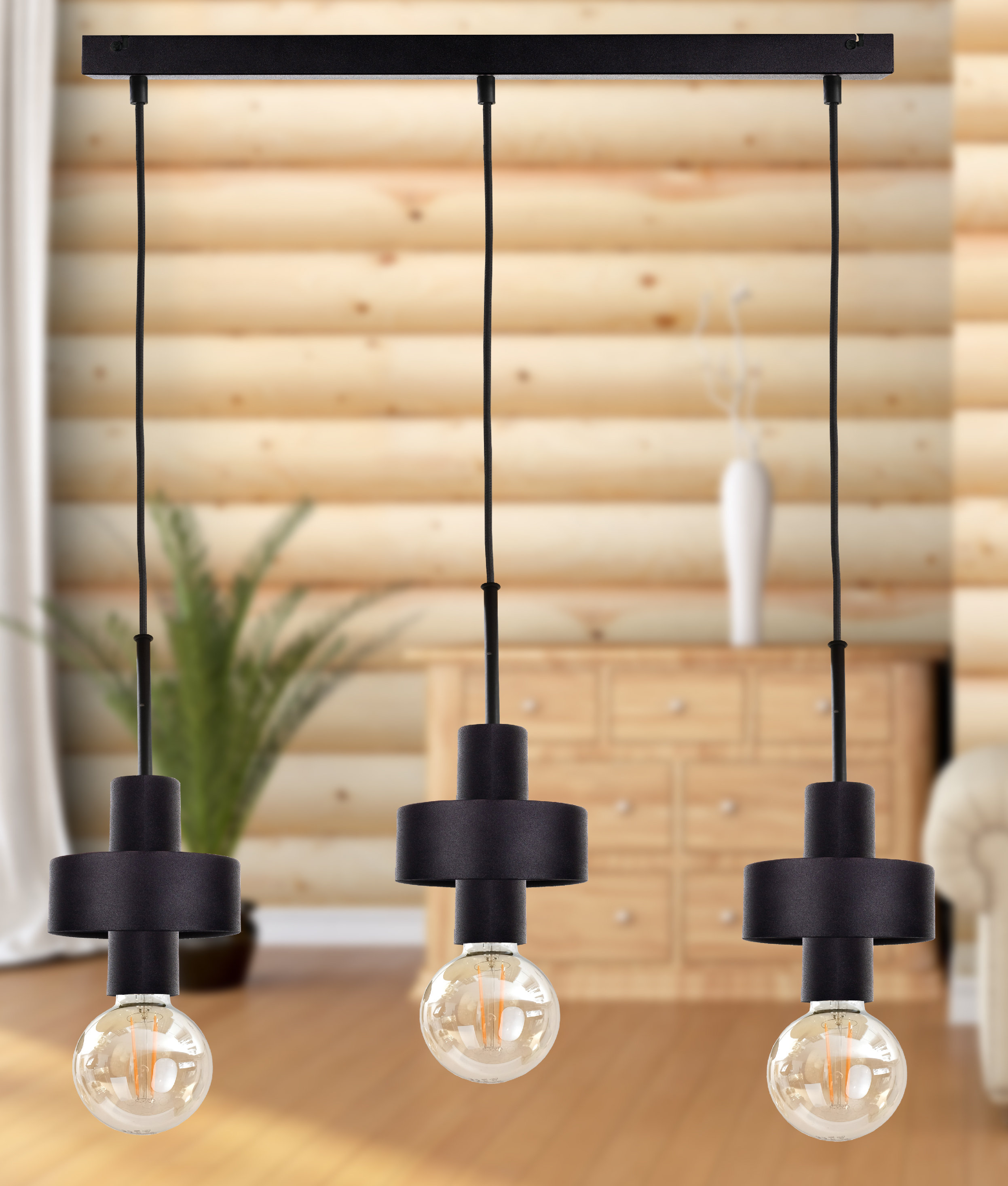 17 Stories Bernda 3 - Light Kitchen Island Bulb Pendant | Wayfair.ie