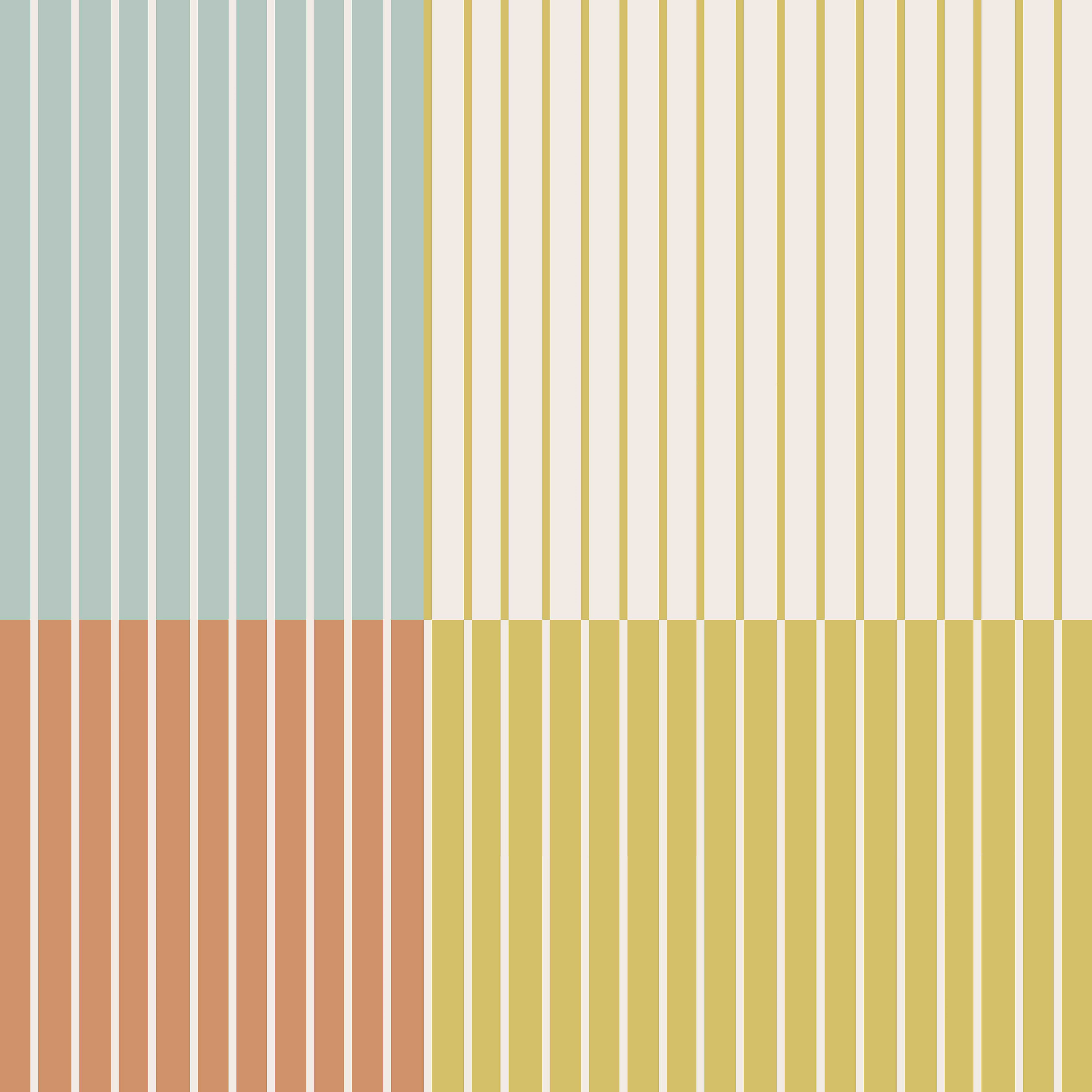 Latitude Run® Colour Poems Color Block Line Abstract IX | Wayfair