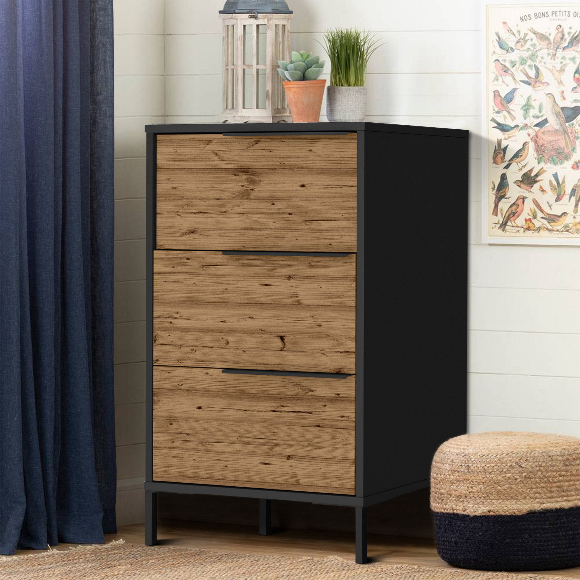 Steelside™ Hibbs 3 - Drawer Accent Chest & Reviews | Wayfair