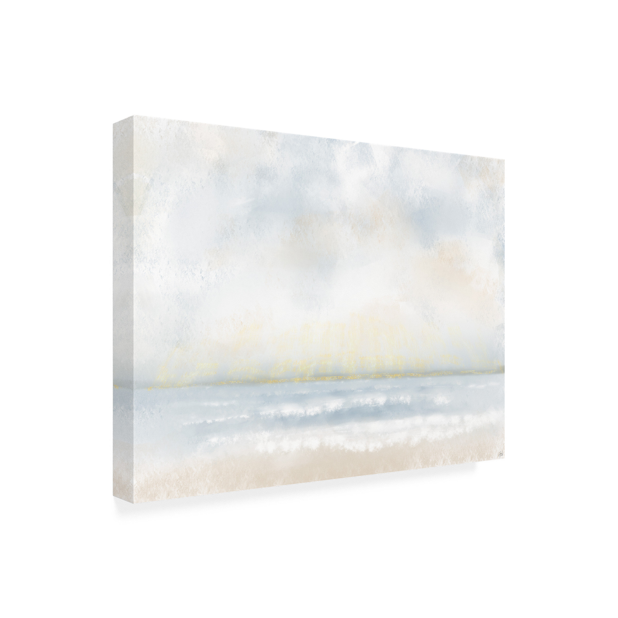 Wrought Studio Line And Brush Vacation Beach View Canvas Art - Wayfair ...