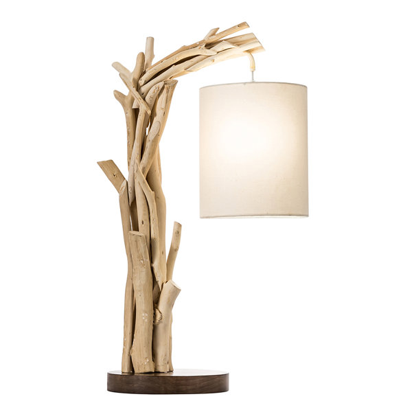 Union Rustic Schiavone Solid Wood Arched Lamp & Reviews | Wayfair