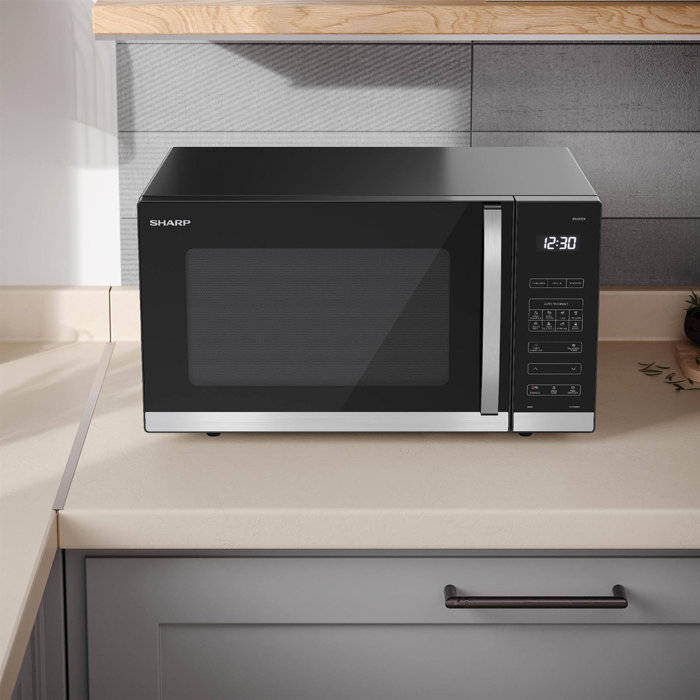 Ivy Bronx 30L 900W Solo Digital Flatbed Microwave Black | Wayfair.co.uk