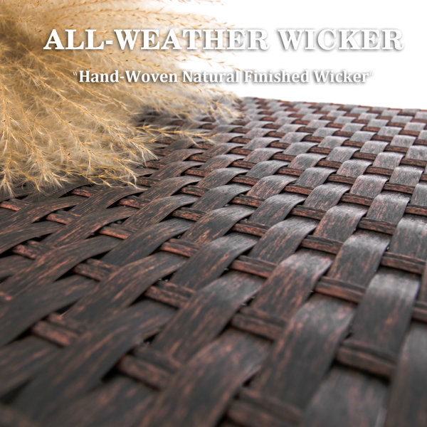 Orren Ellis All Weather Wicker Chaise Lounge & Reviews | Wayfair