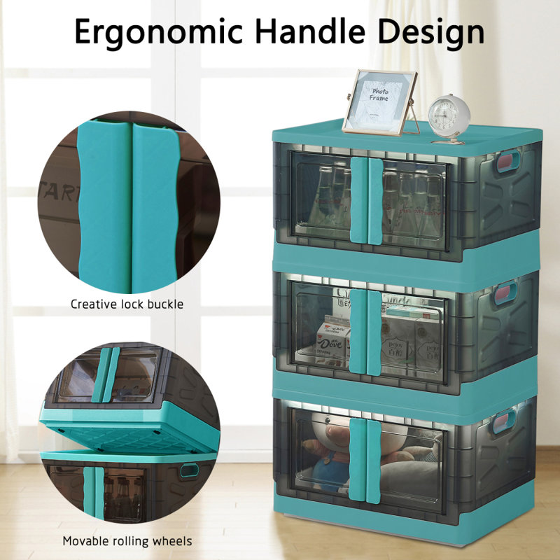 Rebrilliant Storage Bin - Set of 3 & Reviews | Wayfair