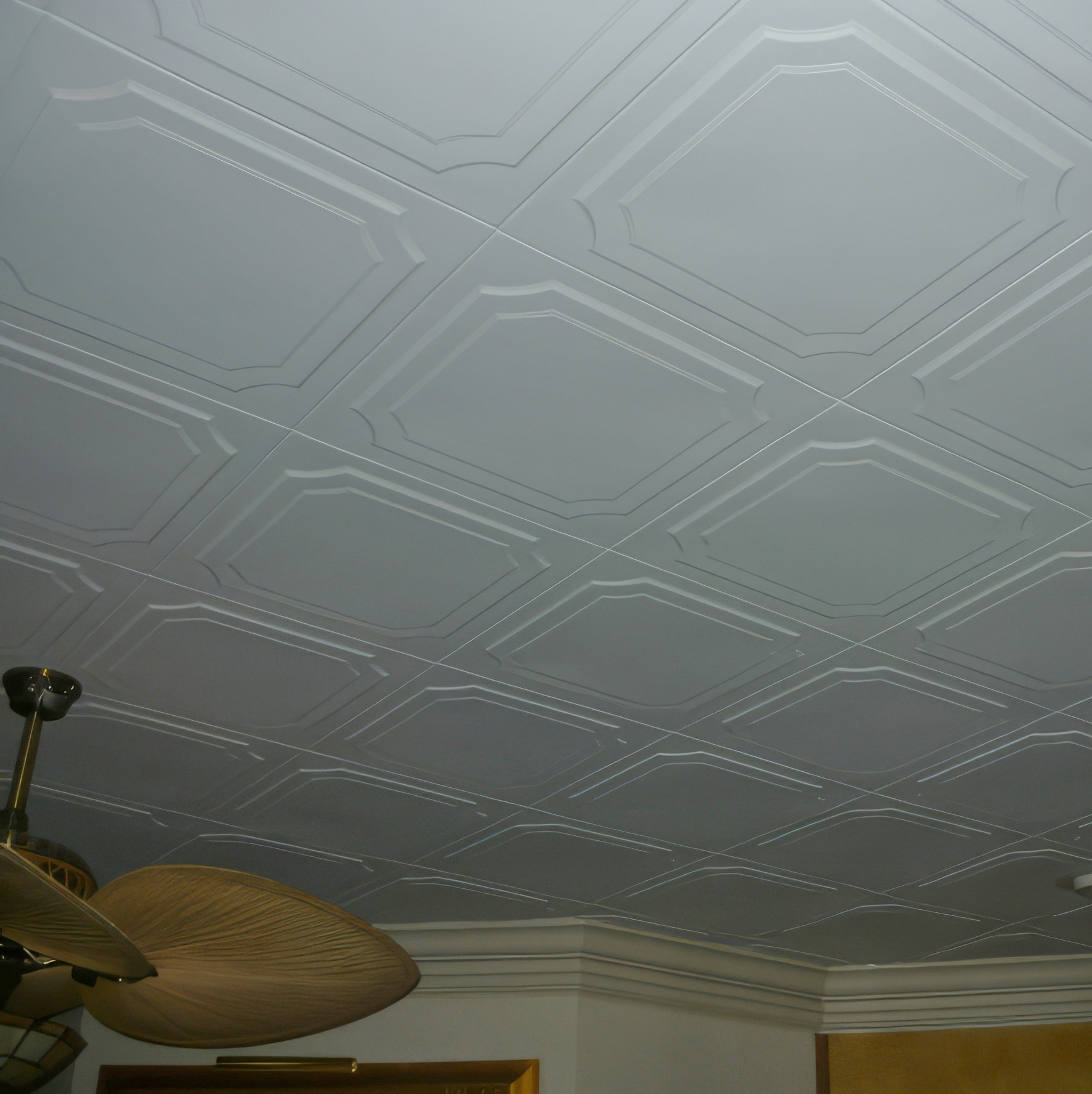 Euro-Deco Ceilings 20X20 Styrofoam Ceiling Tiles Glue-Up Decorative ...