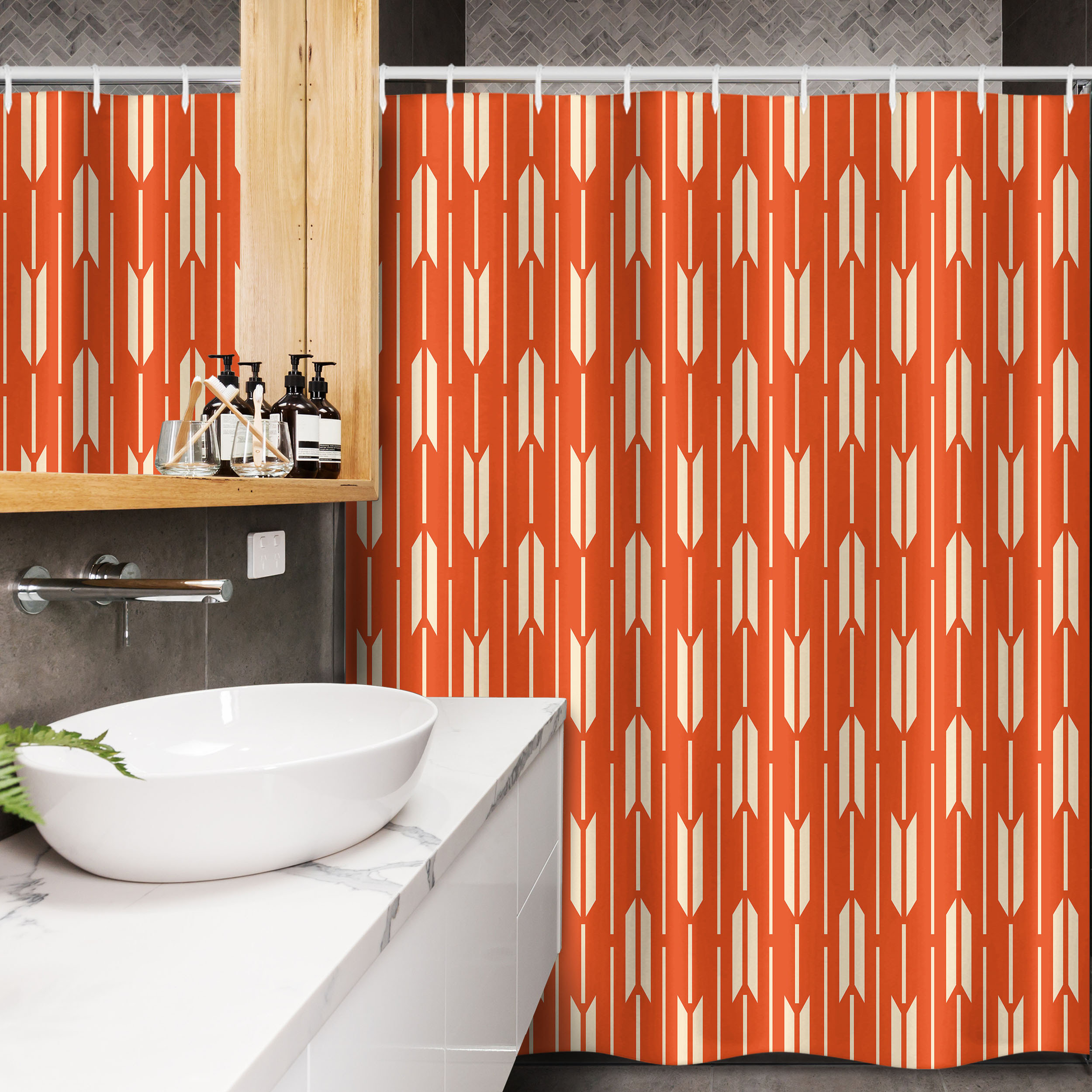 East Urban Home Revae Shower Curtain with Hooks Included | Wayfair