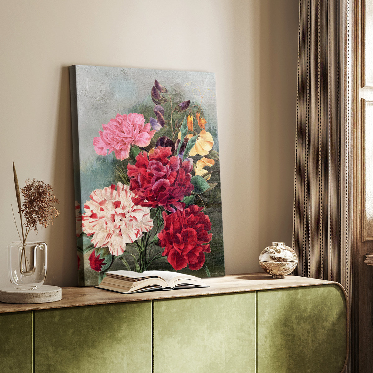 Lark Manor™ Botanical Landscape IV -Gallery Wrapped Cavas | Wayfair