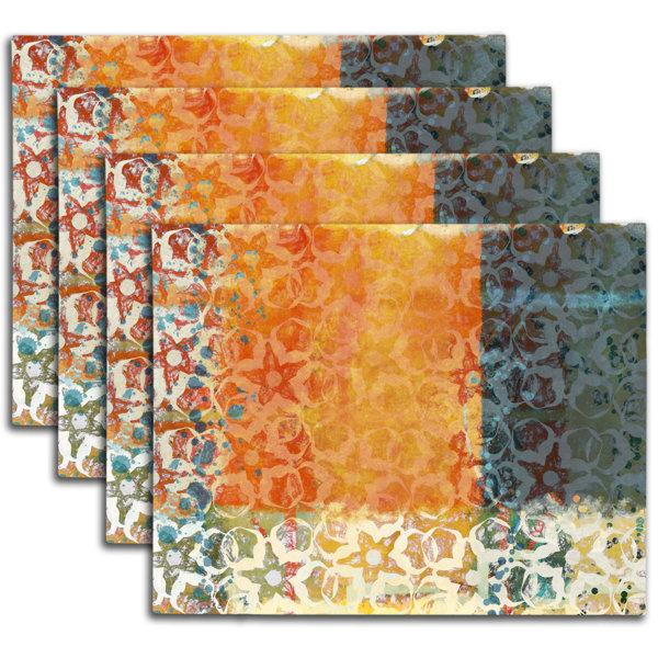 LeRoi Products Polyester Abstract Placemat | Wayfair