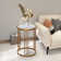 Mercer41 Mackinzy Stone Top End Table | Wayfair