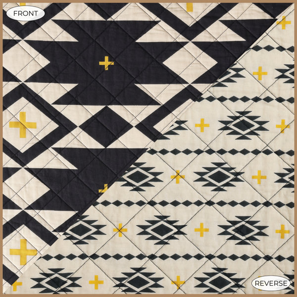 Paseo Road by HiEnd Accents High Desert 100% Cotton Geometric Aztec ...