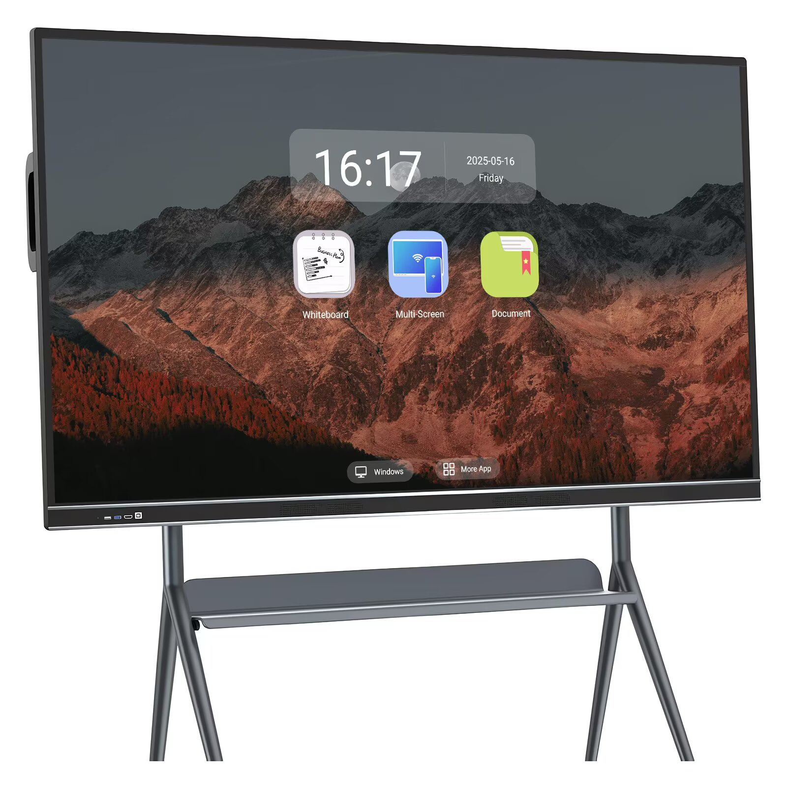 JYXCN 75 Inch 4K UHD Smart Board, Digital Electronic Calendar All-In ...
