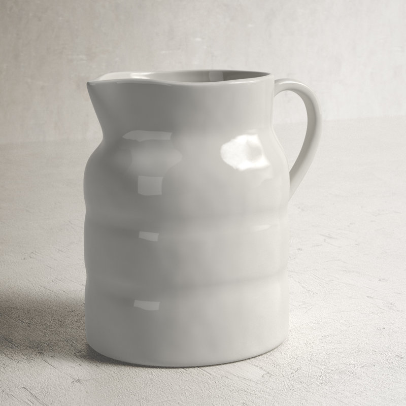 Birch Lane™ Adrielle Stoneware Vintage Reproduction Pitcher & Reviews ...
