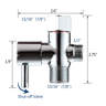 icyberboom Bidet Sprayer, Soft & Jet Spray, Adjustable Water Flow, Leak ...