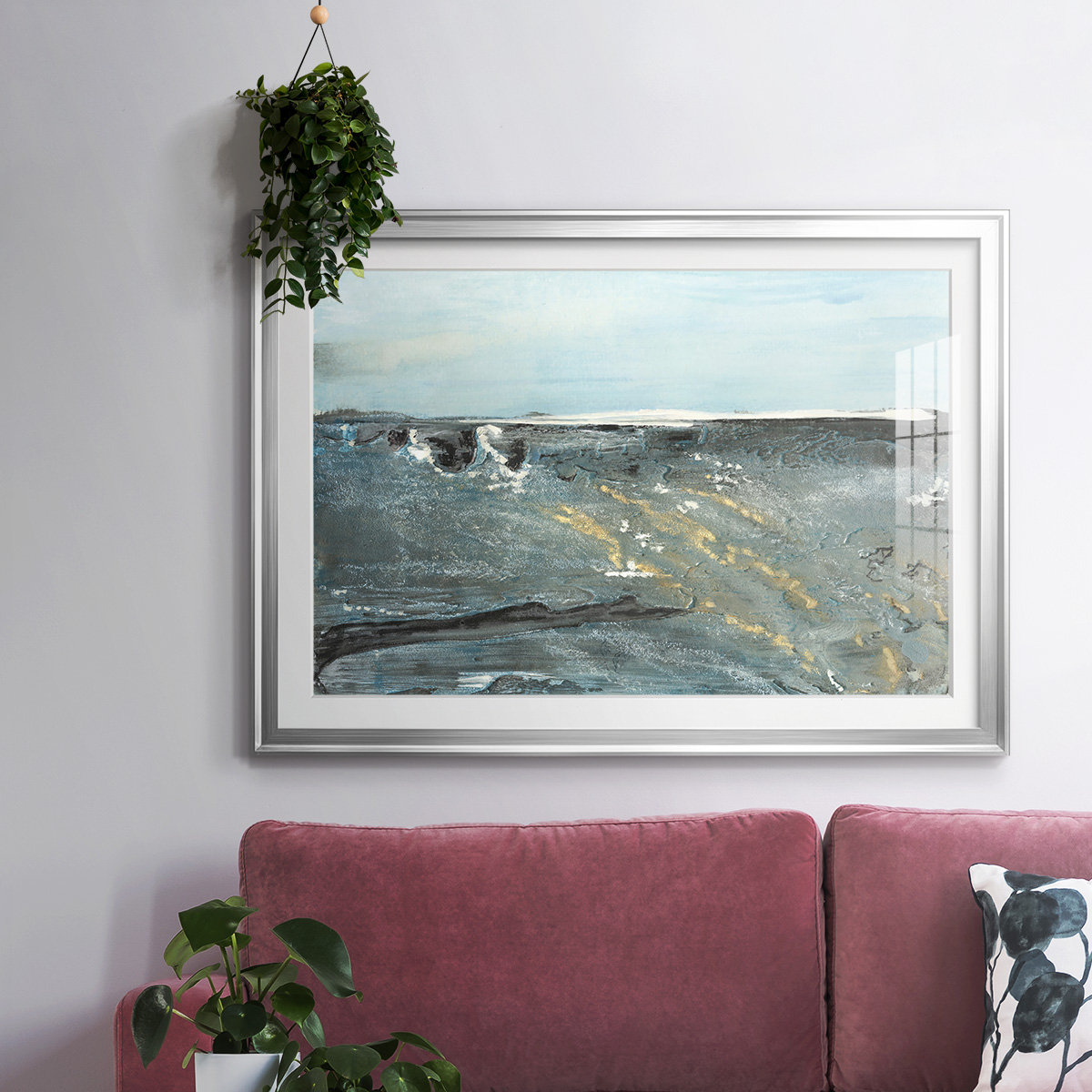 17 Stories Flow Of Love In Ocean II Framed On Paper Print | Wayfair