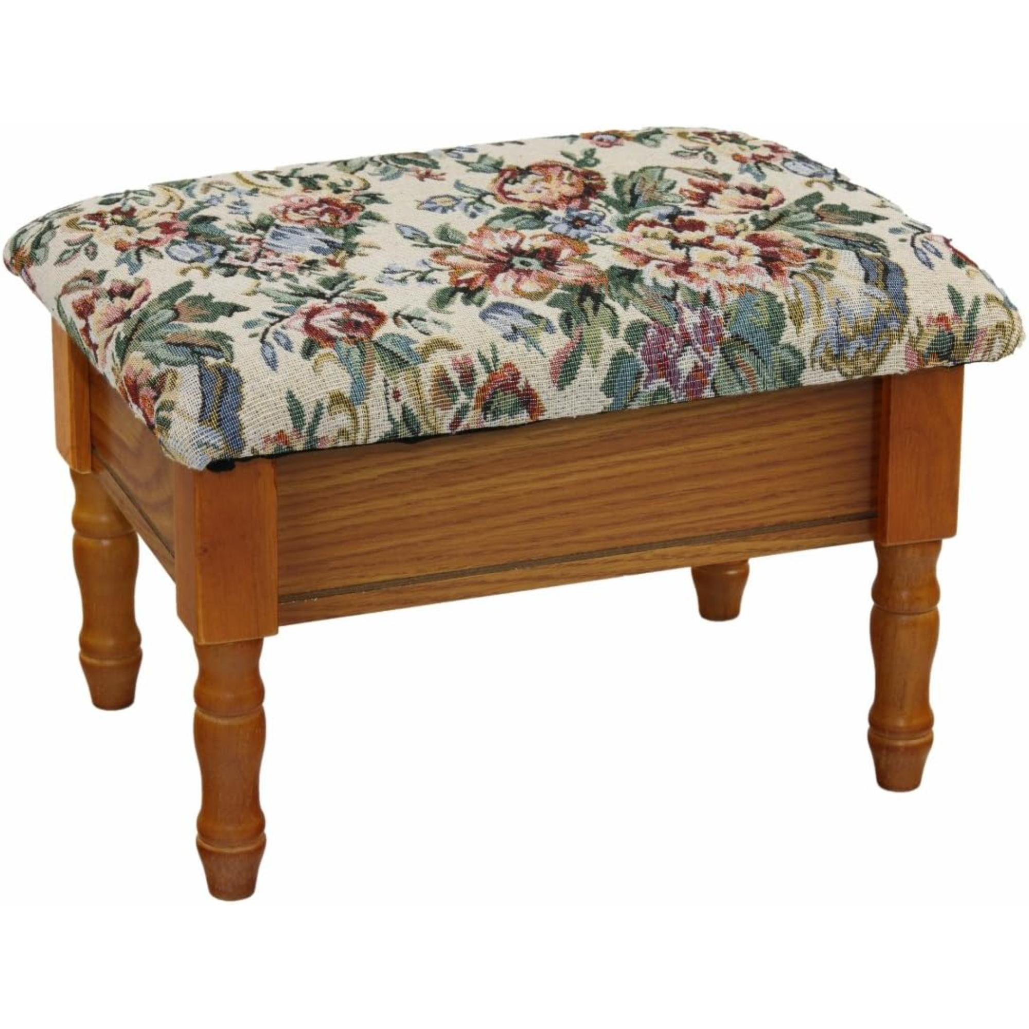 Charlton Home® Devli Solid Wood Accent Stool | Wayfair