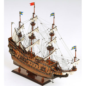 Old Modern Handicrafts Medium Wasa Model Ship & Reviews | Wayfair