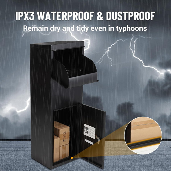 gaomon Large Mailbox For Outside, Combination Lock, Waterproof ...