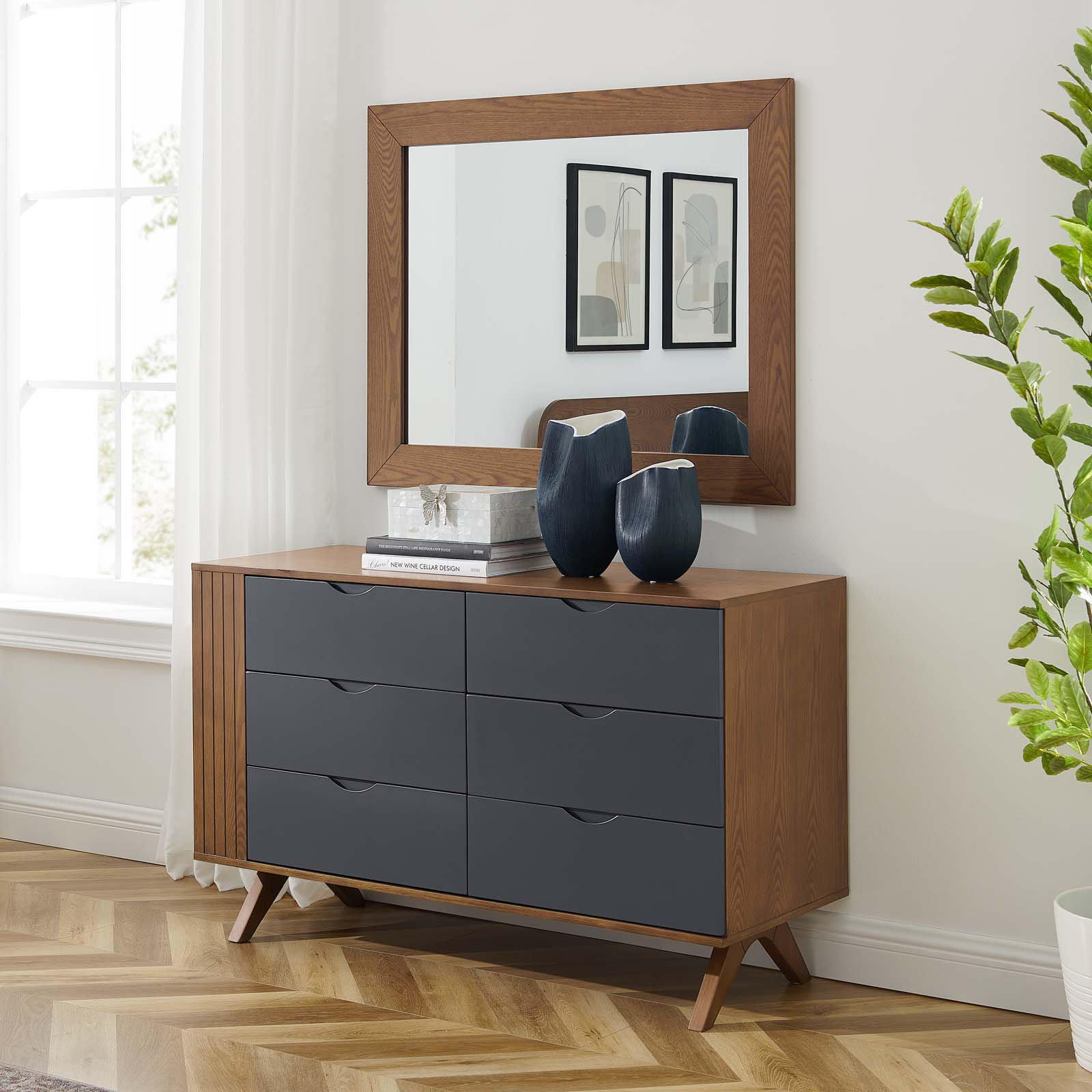 Modway Dylan Dresser and Mirror | Wayfair