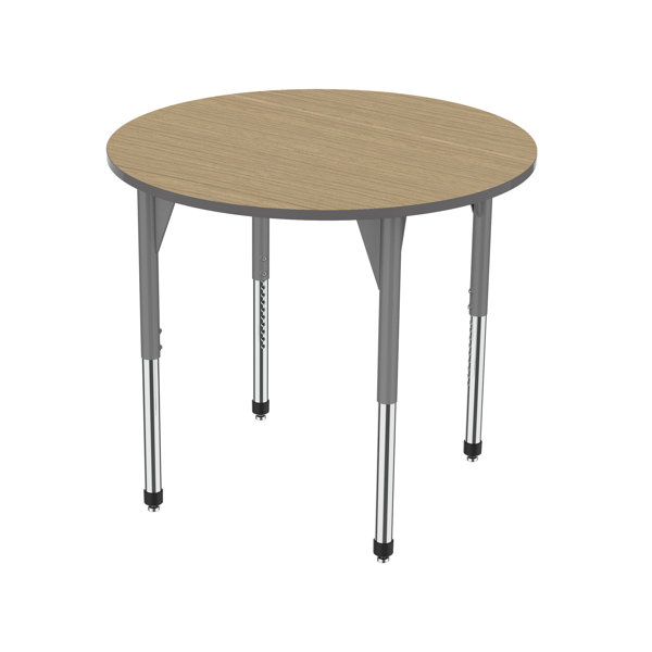 Marco Premier Series Adjustable Height Circular Activity Table | Wayfair