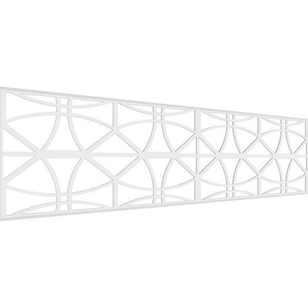 PCI Enterprises 24.25'' H x 94.5'' W x 0.38'' D Expanded Cellular PVC ...