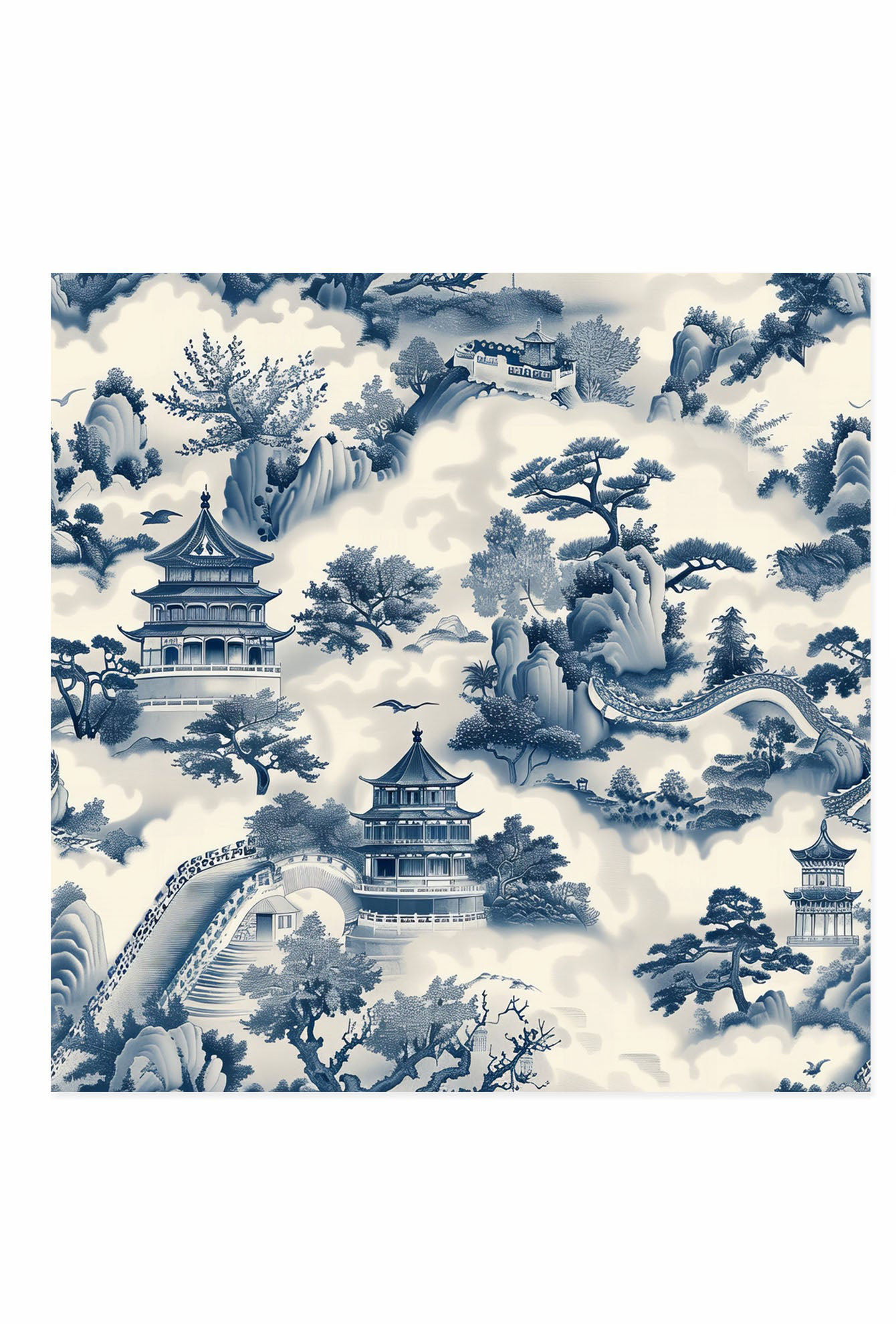 Winston Porter World and Countries Chinoiserie Pattern VII Asian ...