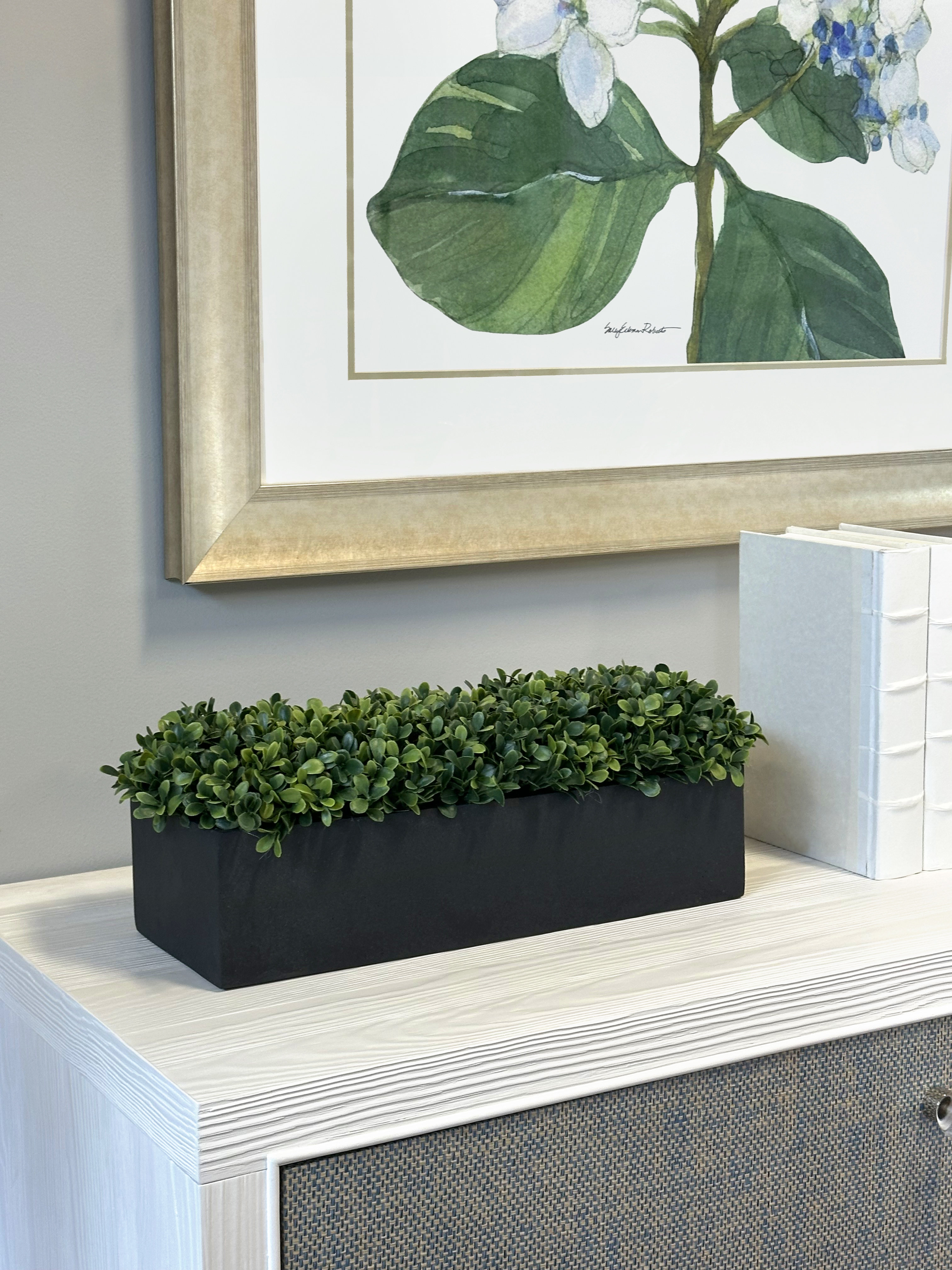 Creative Displays, Inc. Nature's Nostalgia Outdoor 6" Faux Boxwood in ...