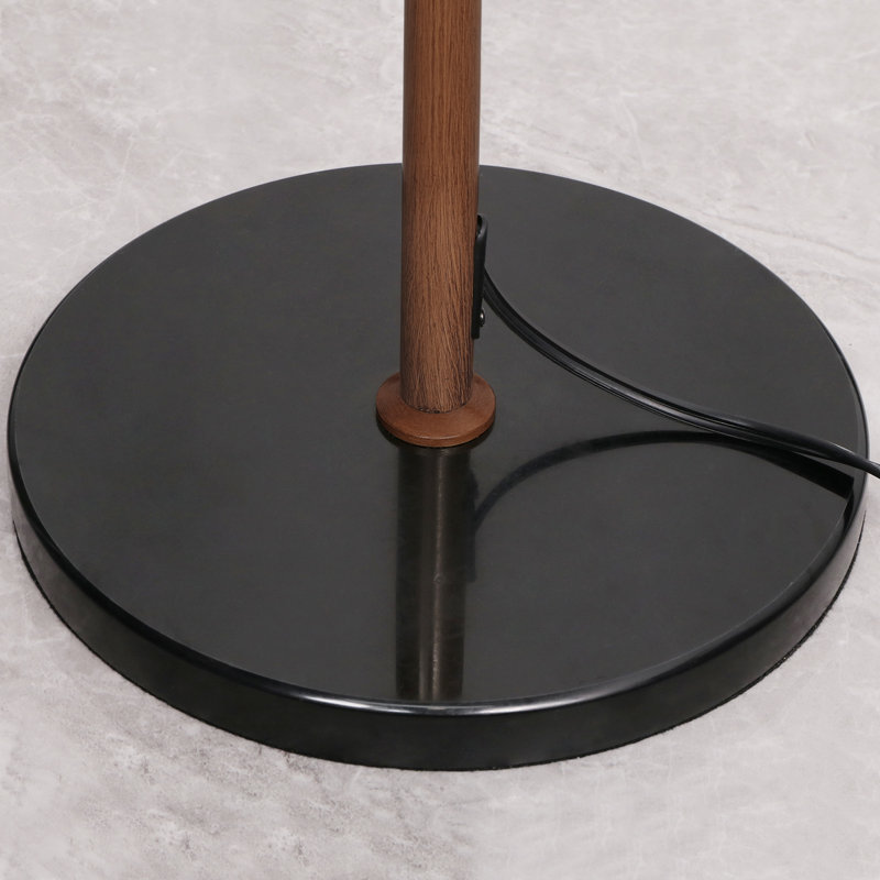 Ebern Designs Brucelyn 68" Tall 2-Light Metal Mushroom Dome Floor Lamp ...