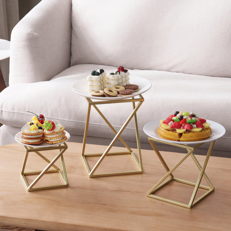 Mercer41 Saied Pizza Serving Dish Platter Tray Display Riser | Wayfair