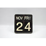 Williston Forge Table Top Vintage Calendar Wall Décor | Wayfair
