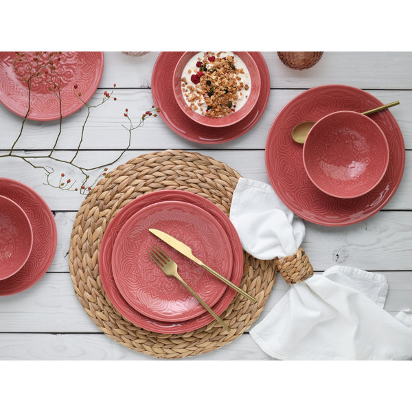 Creatable Porcelain China Dinnerware - Set of 12 | Wayfair.co.uk