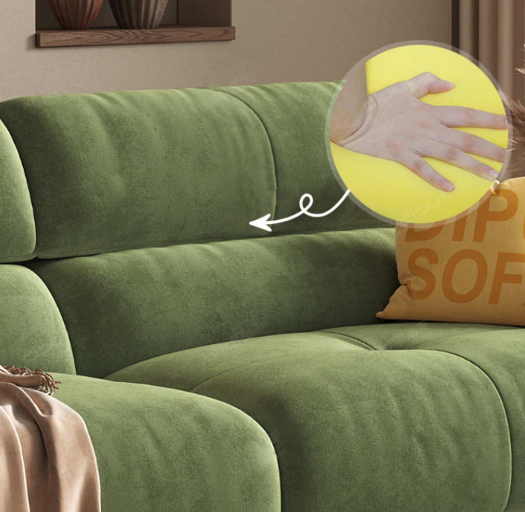 Walkoly Italian Minimal Fabric Sofa | Wayfair