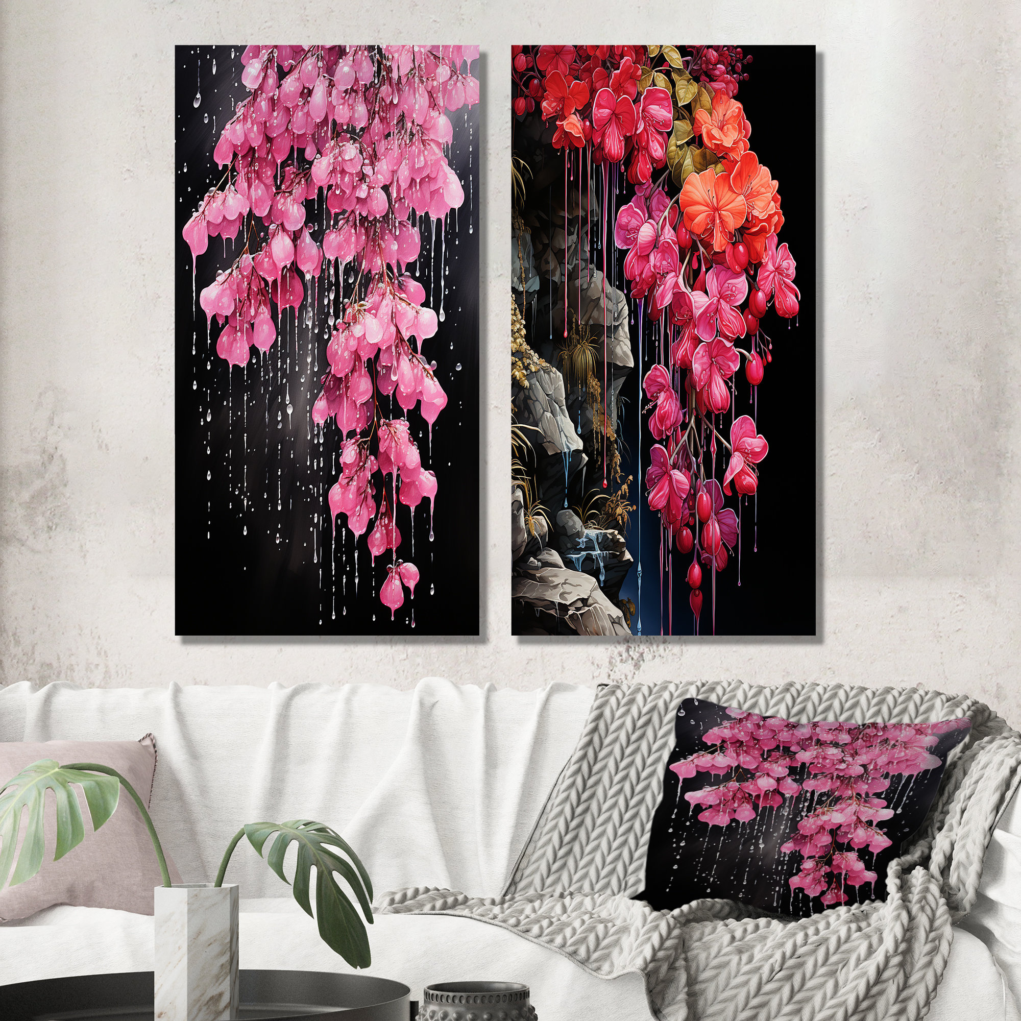 Lark Manor™ Pink Foxglove Dreams Vivid Fantasy Fuchsias I - Foxglove ...