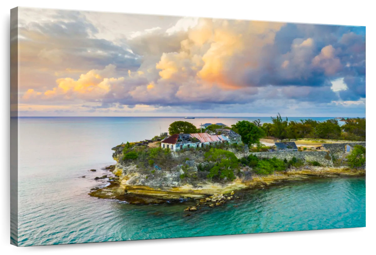 Ebern Designs Keesha Fort James Aerial View | Wayfair