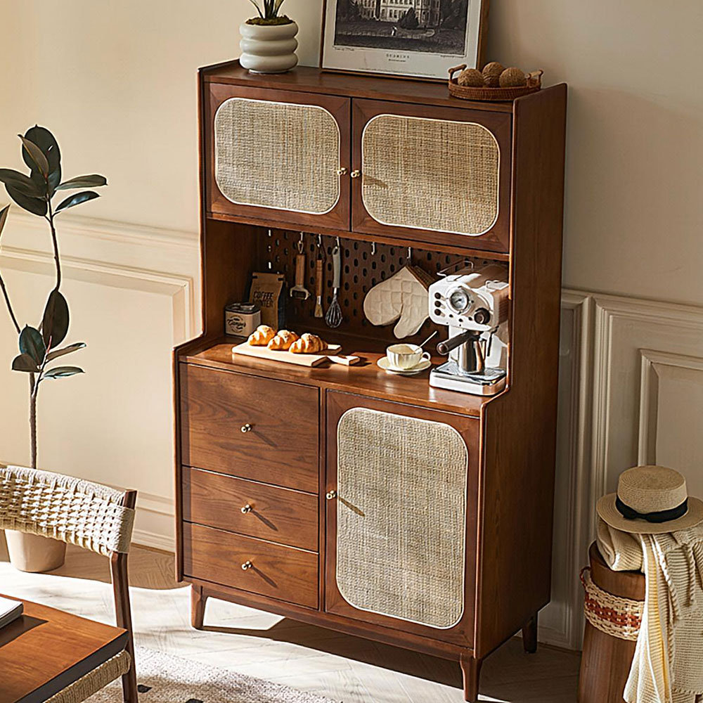 Decordreamss Buffet en bois massif 39,37 po - Wayfair Canada