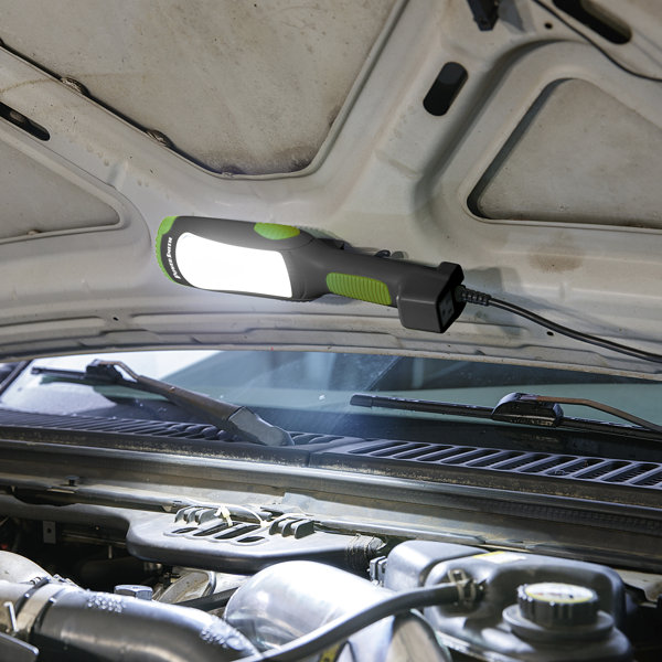 PowerSmith 3000 Lumen LED Drop light with Two Hooks, Magnet, 12 Amp ...