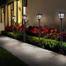 Winston Porter Solar Lamp Post With Snowman Décor, Ip65 Waterproof Auto ...