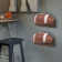 17 Stories 2 Piece Boy's Room Wall Mounted Football Display Rack | Wayfair