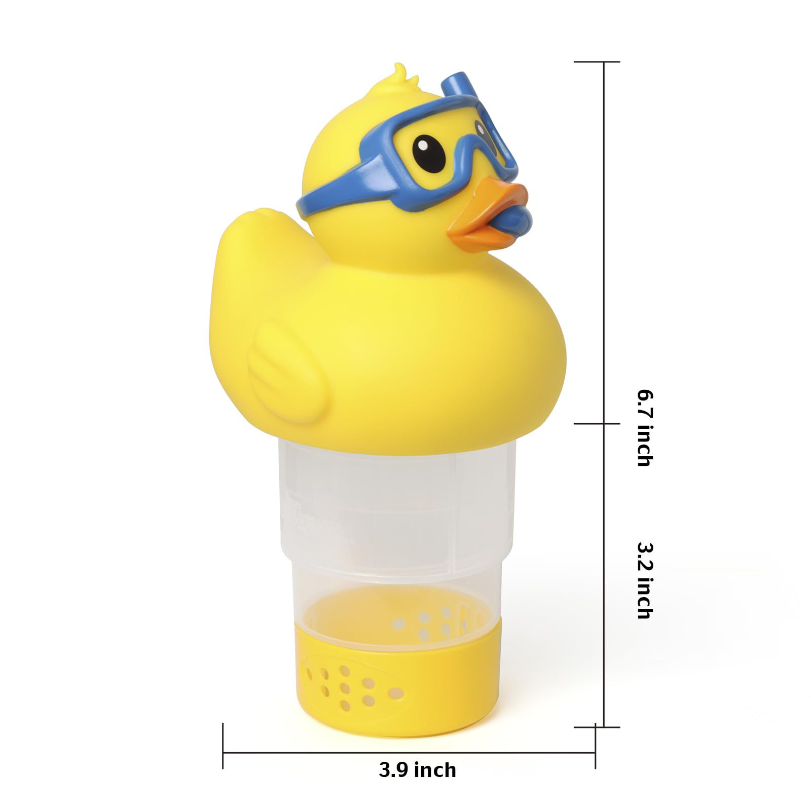 Zeki Shoggy Mini Pool Chlorine Floater Fits 1" Tablets Mini Floating ...