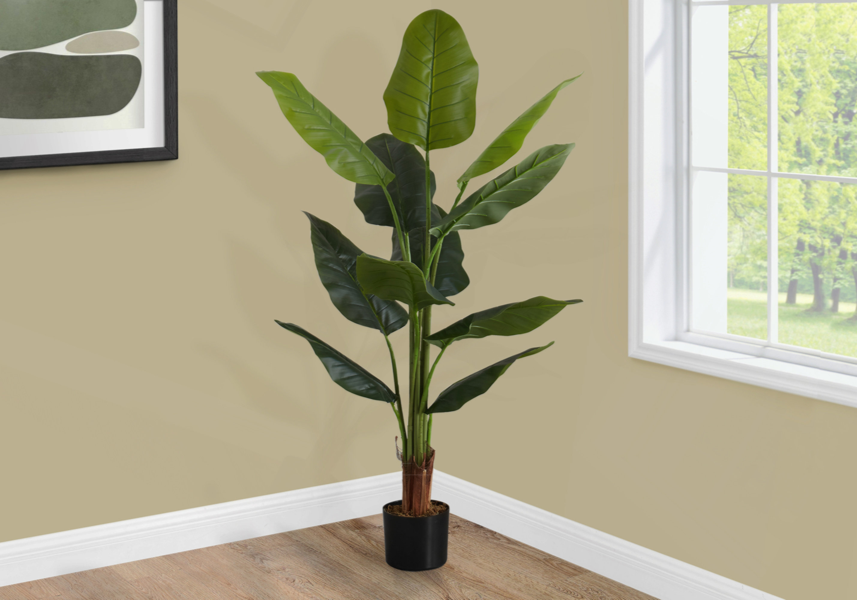 Dakota Fields Artificial Plant, Strelitzia Tree, Indoor, Faux, Fake ...