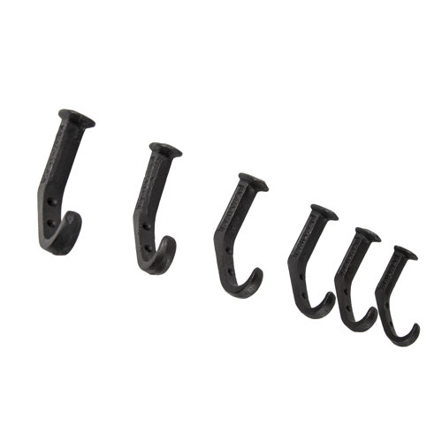 Black Wall Hooks You'll Love | Wayfair