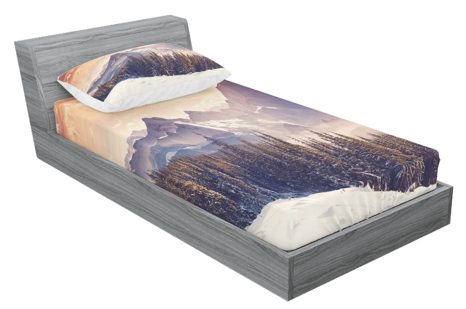 Ambesonne Nature Sheet Set | Wayfair