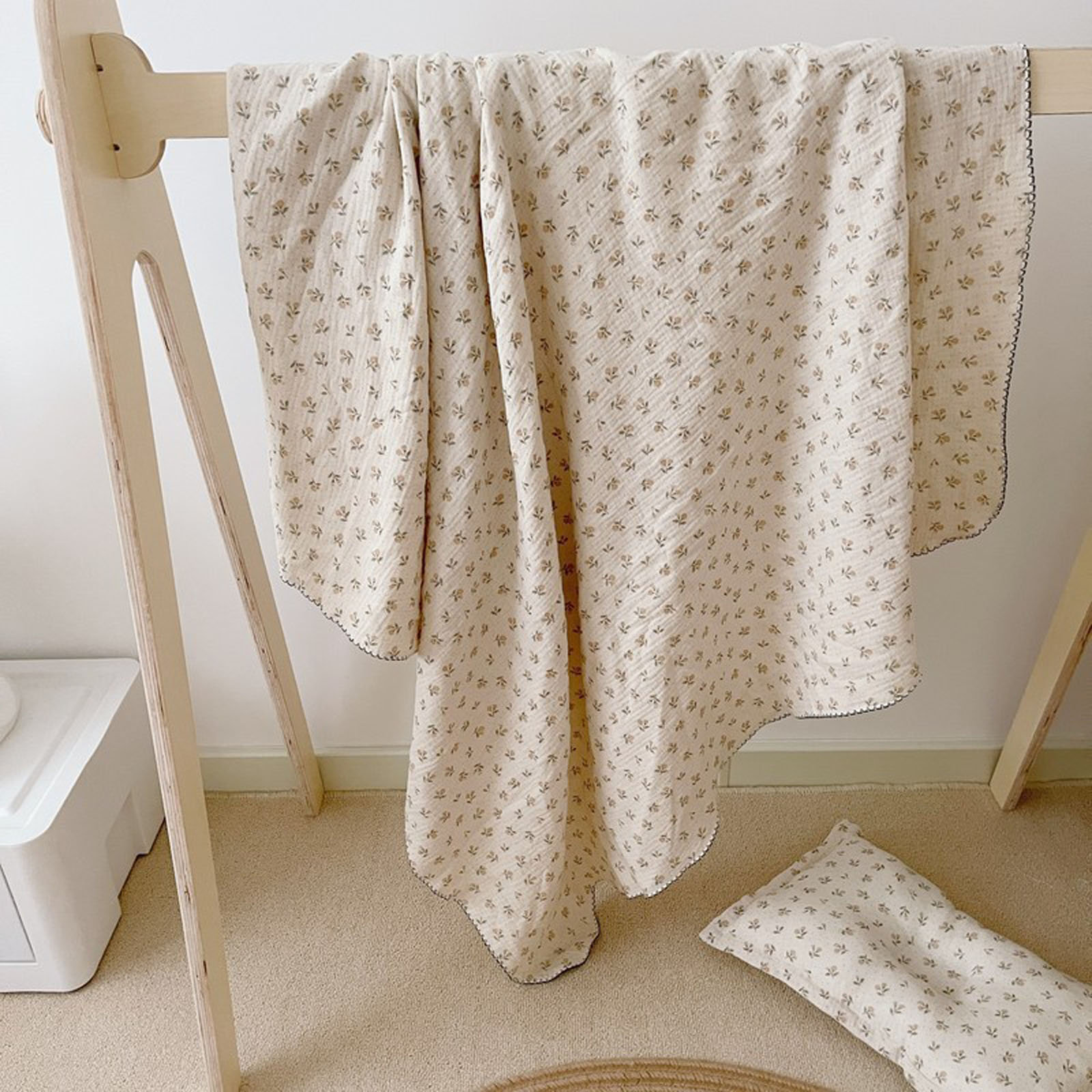 VCLIFE Cute Pattern Muslin Cotton Baby Blanket | Wayfair